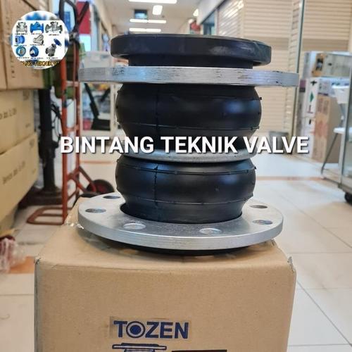Jual FLEXIBLE RUBBER JOINT TOZEN 12" INCH TWINFLEX / TWIN FLEX BESI ...