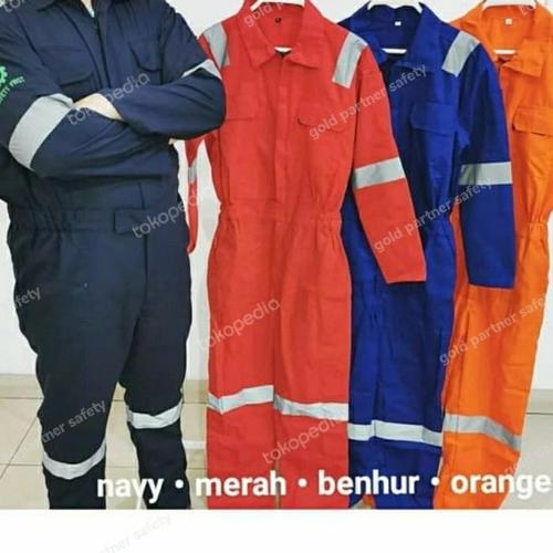 Jual Wearpack Terusan Coverall Safety Seragam Werpak | Wearpak ...
