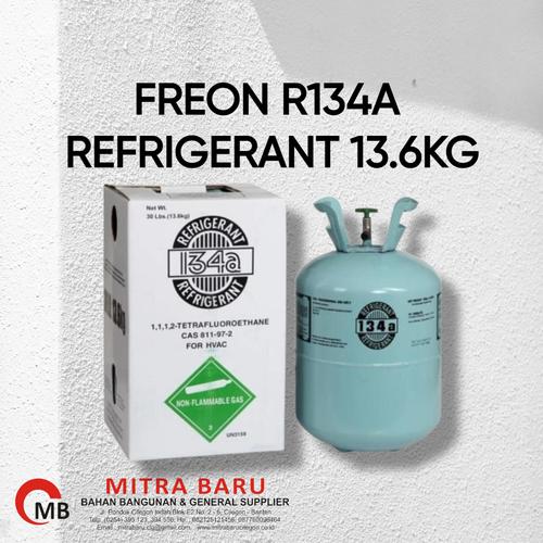 Jual Freon R134a Refrigerant / Freon R134 Refrigerant net wett 13.6kg ...
