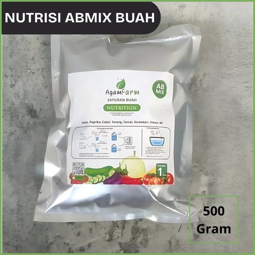 Jual Nutrisi ab mix pupuk buah hidroponik dan tanah 500 gram - Kota ...