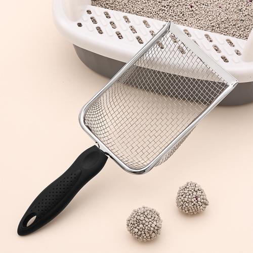 Jual Stainless Steel Cat Litter Scoop Metal Litter Scoop Penyedok Sekop ...