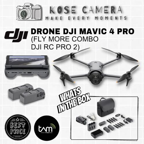 Jual DJI Mavic 4 Pro Fly More Combo (DJI RC Pro 2) - Triple-Lens Flagship Camera Drone - Jakarta ...