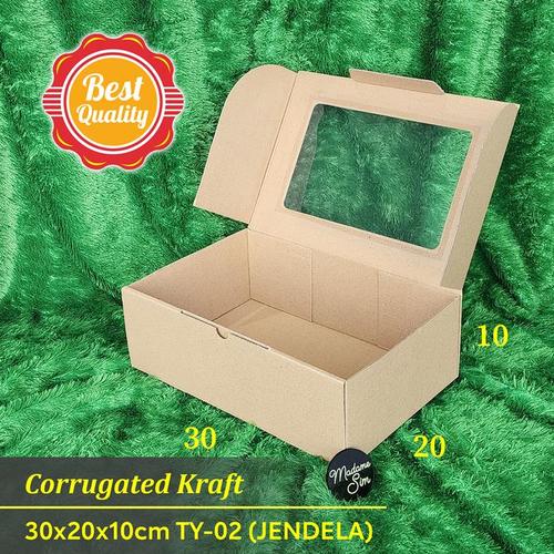 Jual DUS PACKING - BOX - KOTAK - KEMASAN 30x20x10 (JENDELA) - TY02 ...