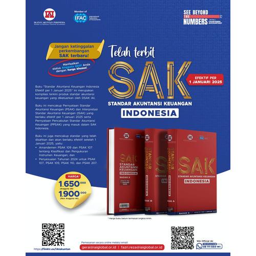 Jual Buku SAK (Standar Akuntansi Keuangan) Indonesia 2025 - Jakarta ...