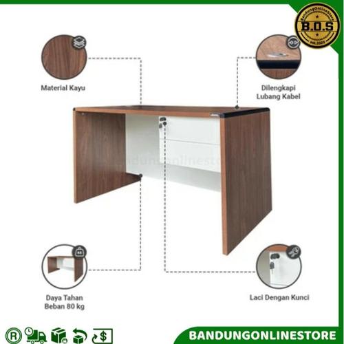 Jual Ebony Informa Meja Kerja Horatio Meja Komputer Classic Office ...