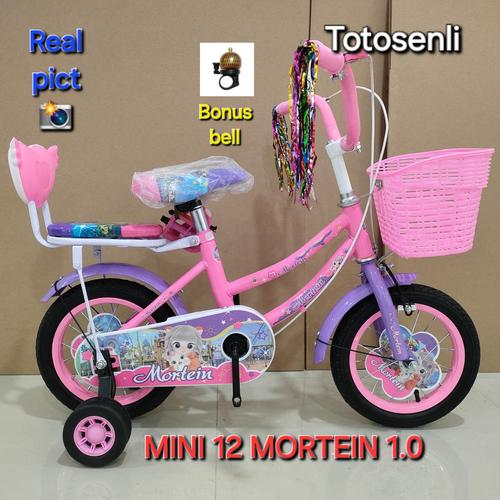 Jual SEPEDA ANAK PMB MINI 12 MORTEIN 1.0 SEPEDA ANAK PEREMPUAN MODEL ...