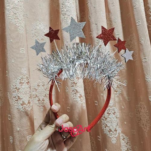 Jual bando merah putih bintang banyak bandana hiasan kepala pawai 17 ...