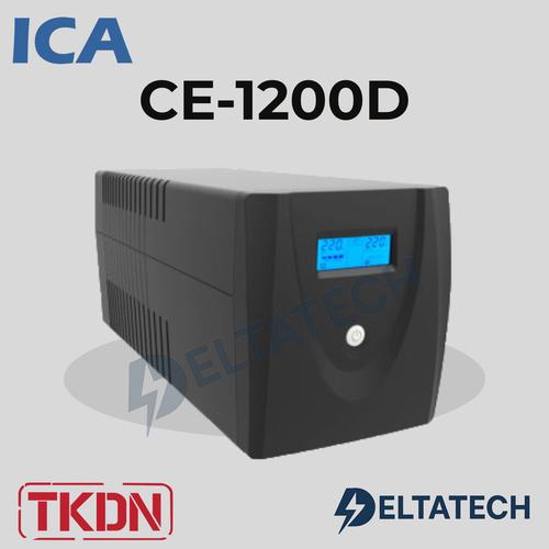 Jual UPS ICA CE-1200D LCDisplay (1200va-600watt) AVR - Line Interactive ...