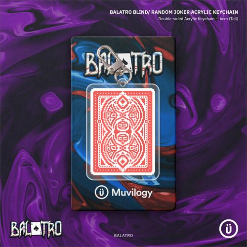 Jual Balatro - Joker Card Two-Sided Design - Acrylic Keychain - Fanmade ...