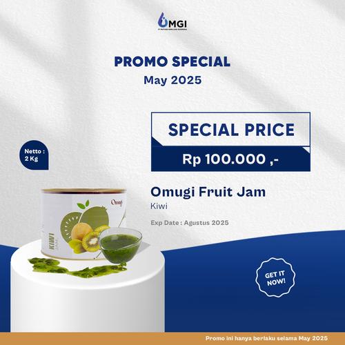 Jual OMUGI Fruit Jam Selai Buah Asli Import (40% Daging Buah Asli ) 2 ...