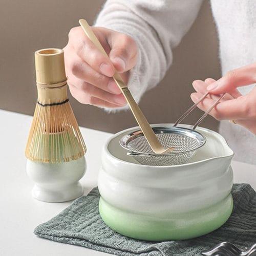 Jual [Bamboo] Matcha Chasen Maker Gift Box | Japanese Tea Ceremony ...