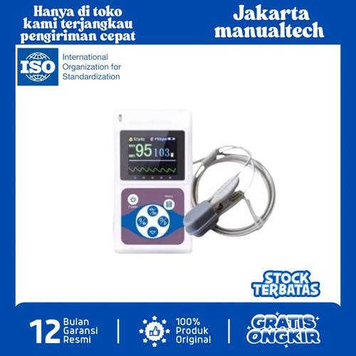 Jual CONTEC CMS60D Fingertip Pulse Oximeter SpO2 PR Sleep Heart Rate ...