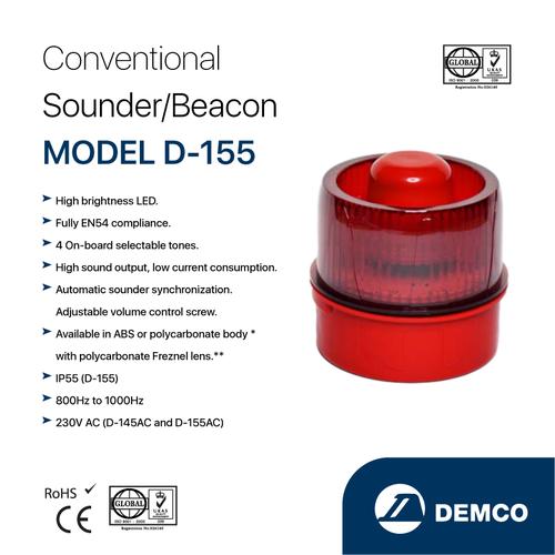 Jual SOUNDER BEACON D-155 DEMCO - Jakarta Barat - Fire Solution_NEW ...