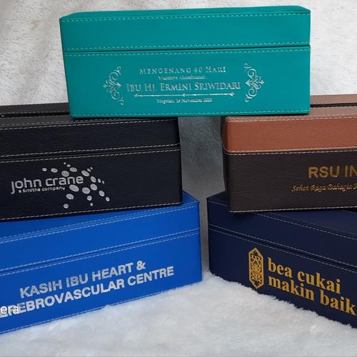 Jual Box Tissue Logo/Kotak Tisu Logo/Kotak Tisu Tulisan/Logo Perusahaan ...