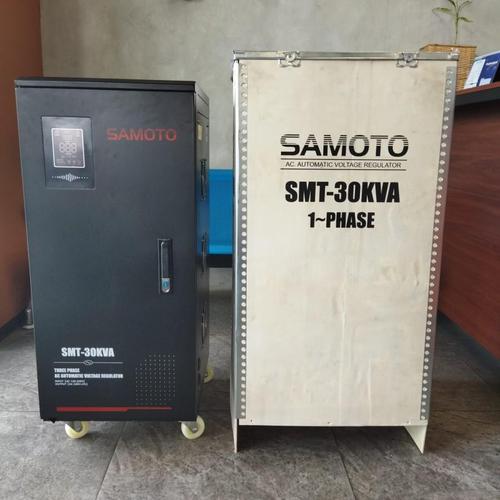 Jual SAMOTO Stabilizer 30000VA Stavolt Single Phase Stavolt SMT30KVA ...