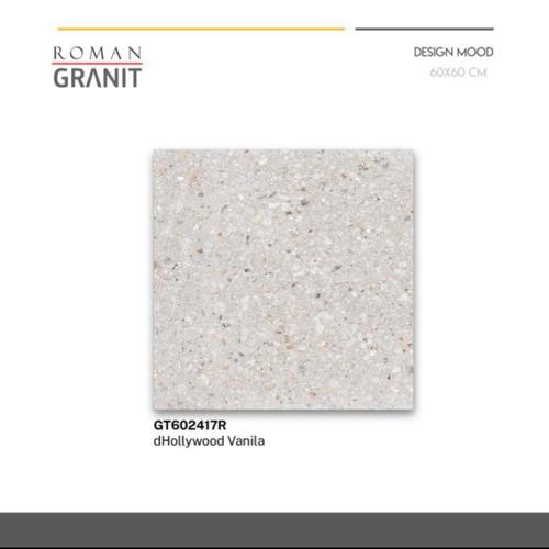 Jual Roman Granit 60x60 dHollywood Vanila GT602417/Lantai Terazzo 60x60 ...
