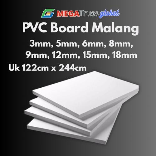 Jual PVC Board Malang - Warna putih - Ukuran 122 cm x 244 cm - PVC ...
