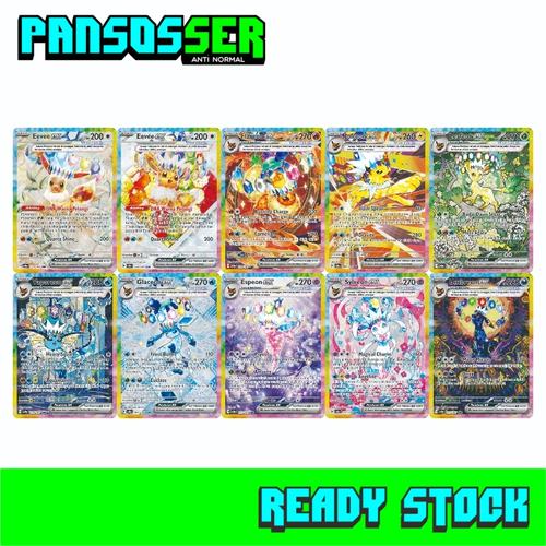 Jual Pokemon Festival Terastal sv8a - Complete Eeveelution SAR ( Eevee ...