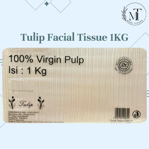 Jual tissue tulip 1kg / tissue wajah 1kg / tissue tulip facial 1kg ...