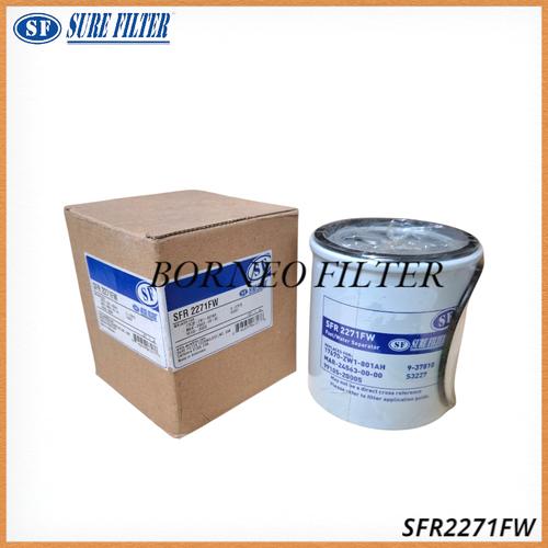 Jual SFR2271FW Sure Fuel Filter Water Separator S3227 BF46028-O SFC ...