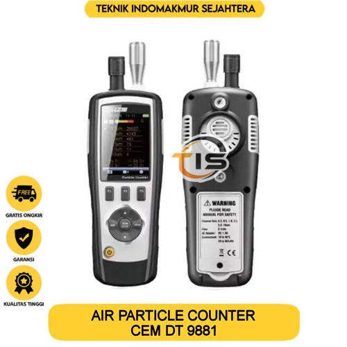 Jual Air Particle Counter CEM DT 9881 For Particle Count Down ...