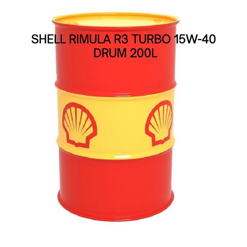 Jual SHELL RIMULA R3 TURBO 15W-40 15W40 OLI MESIN DIESEL ENGINE OIL ...