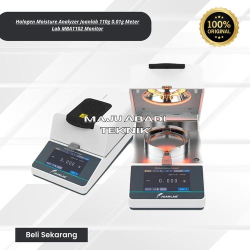 Jual Halogen Moisture Analyzer Joanlab 110g 0.01g Meter Lab MBA1102 ...
