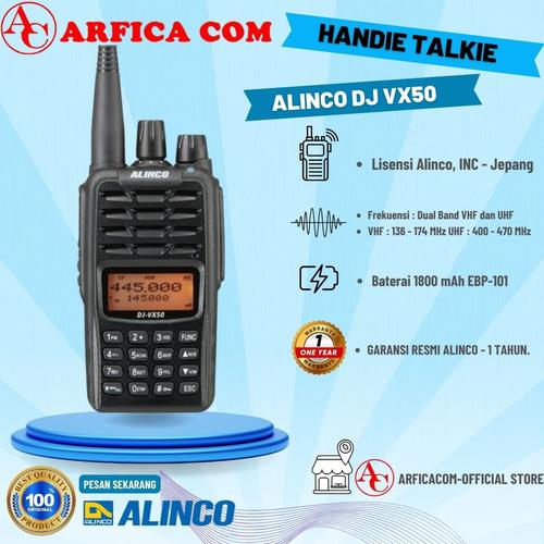 Jual HT Alinco DJVX50 DJ-VX50 DJ VX50 VX 50 DUAL BAND (Garansi Resmi) - Jakarta Barat - ARFICA ...