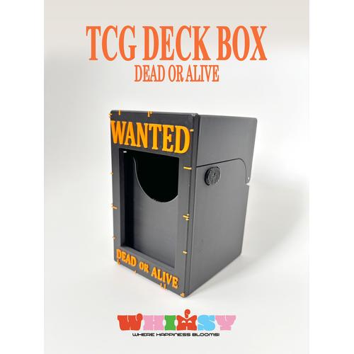 Jual TCG Accessories - Display Frame TCG Deck Box Wanted One Piece 60 ...