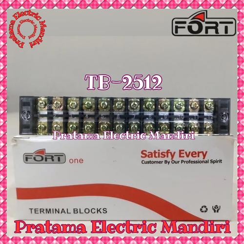 Jual Terminal Block Blok TB-2512 TB 2512 12 Pole 25A - Jakarta Barat ...