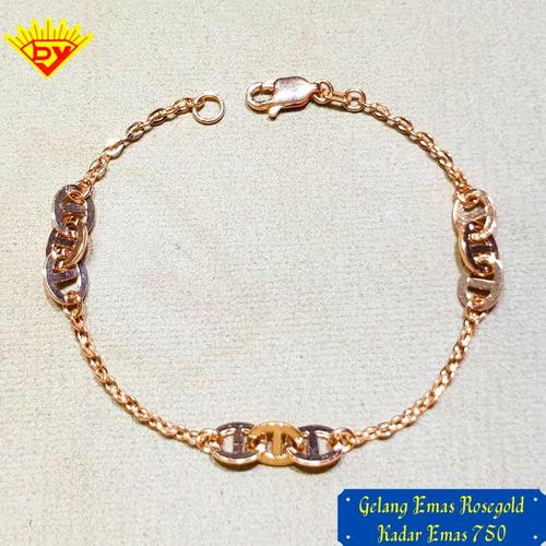 Jual Gelang Rantai Emas Kadar Emas 750 - Jakarta Pusat - TOKO MAS DYNA ...