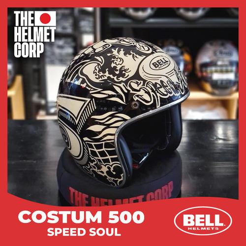 Jual HELM BELL COSTUM 500 SPEED SOUL CLASSIC HALF FACE HELMET - Jakarta ...