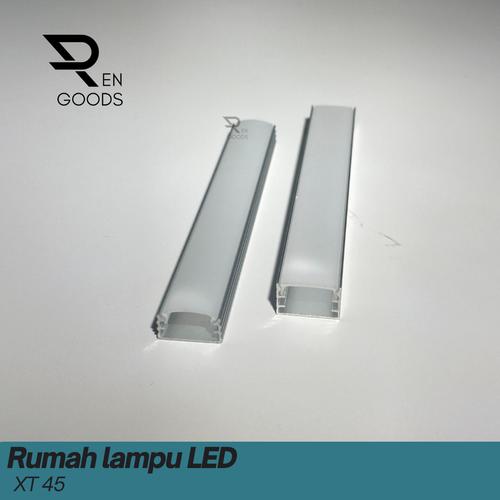 Jual Lis LED List Rel Rumah Lampu LED Strip Alumunium Acrylic Cover XT ...