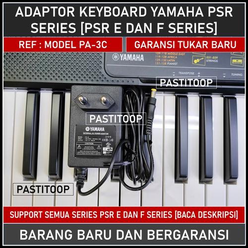 Jual Adaptor keyboard piano organ Yamaha PSR E 283 383 483 E283 E383 ...