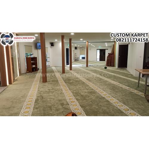 Jual KARPET SEJADAH MASJID FULL RUANGAN BAHAN VISCOUS | CUSTOM MOTIF ...