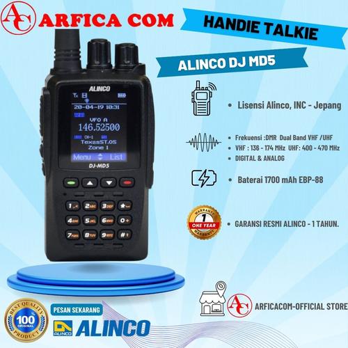 Jual JUAL HT ALINCO DJ MD5 DUALBAND DIGITAL DJMD5 DMR DJ-MD5 ORIGINAL RESMI - Jakarta Barat ...