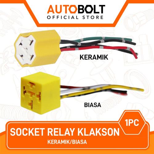 Jual Socket Relay Klakson Semua Jenis Motor Universal 4 Kaki Kabel ...
