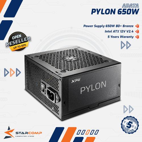 Promo ADATA XPG Pylon 650W 80+ Bronze Power Suplly Cicil 0% 3x - Kota ...