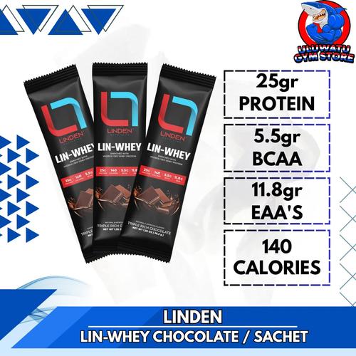 Jual Linden USA LIN WHEY Sachet 1 Sachet LIN-WHEY Whey Protein ...