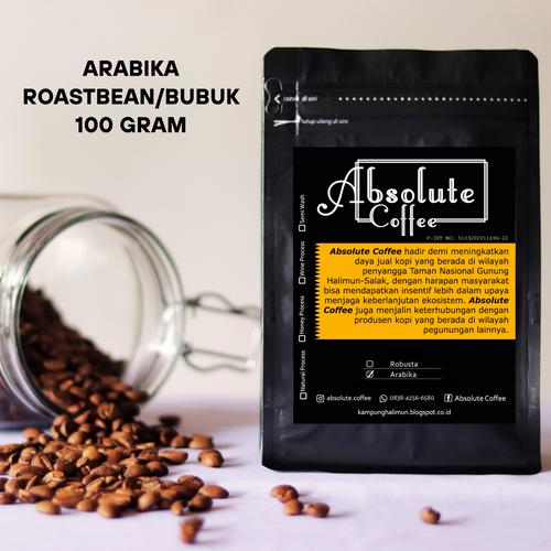 Jual Kopi Arabika Cipeuteuy (Sukabumi), Roast Bean dan/atau Bubuk - 100 gr - Kab. Sukabumi ...