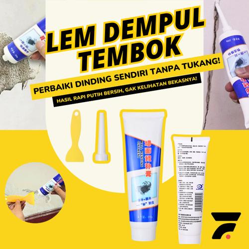Jual magic wall repair cream lem dempul tembok instan penambal dinding ...