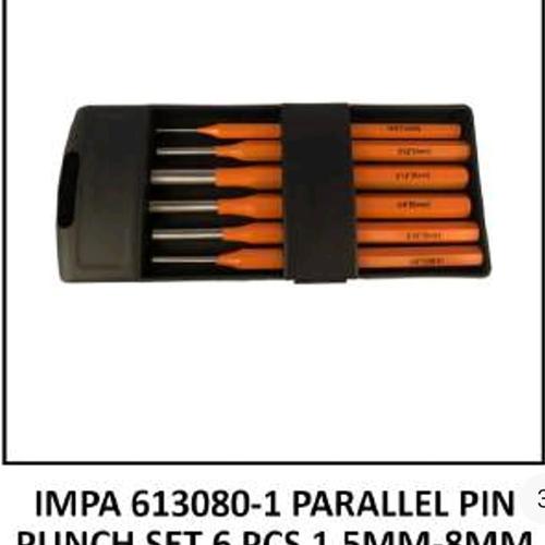 Jual impa 613080-1 pararel pin punch set 6pcs 1,5mm-8mm - Jakarta Barat ...