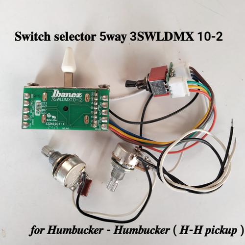 Jual set Wiring Ibanez Az Dynamic 10-2 switch 3SWLDMX10-2 Ibanez - Kab ...