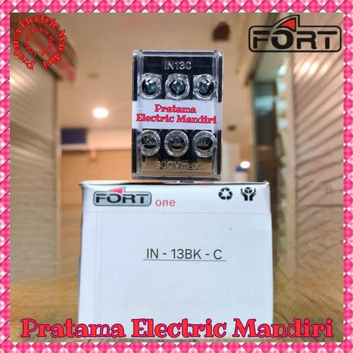 Jual FORT TERMINAL BLOCK BLOK IN 13 IN-13 IN13 IN-13C 3 POLE 3P 30A ...