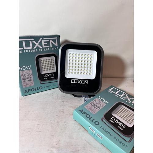 Jual luxen lampu sorot tembak 50 watt floodlight 50w apollo cahaya ...