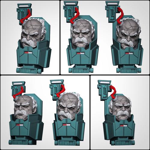 Jual set conquest base with heads The Invincible untuk Kitbash Action ...