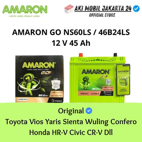 Jual Aki Mobil SIENTA VIOS CONFERO AMARON MF NS60LS Aki Kering 12V / 45 ...