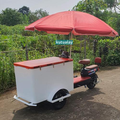 Jual Gerobak Keliling Sepeda Listrik Custom Desain Ukuran Bentuk ...