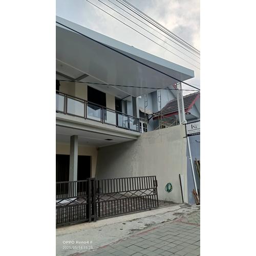 Jual kanopi rumah minimalis plafon pvc atap alderon/ baja ringan ...
