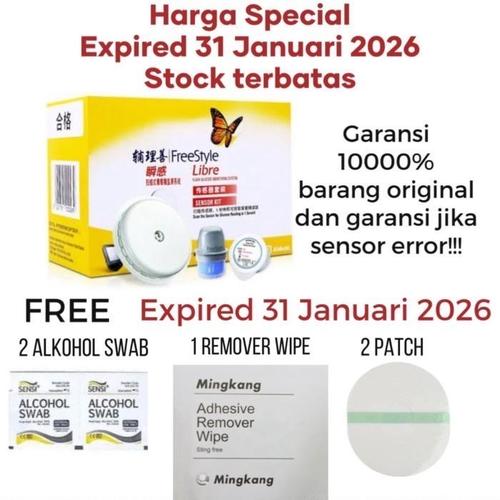 Jual Freestyle libre sensor original dan bergaransi - 1 sensor ...